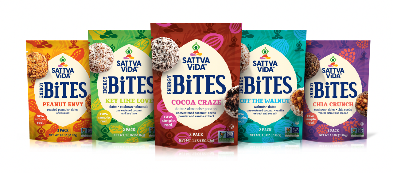 Sattva Vida Energy Bites - Vegan, Gluten Free & No Added Sugar
